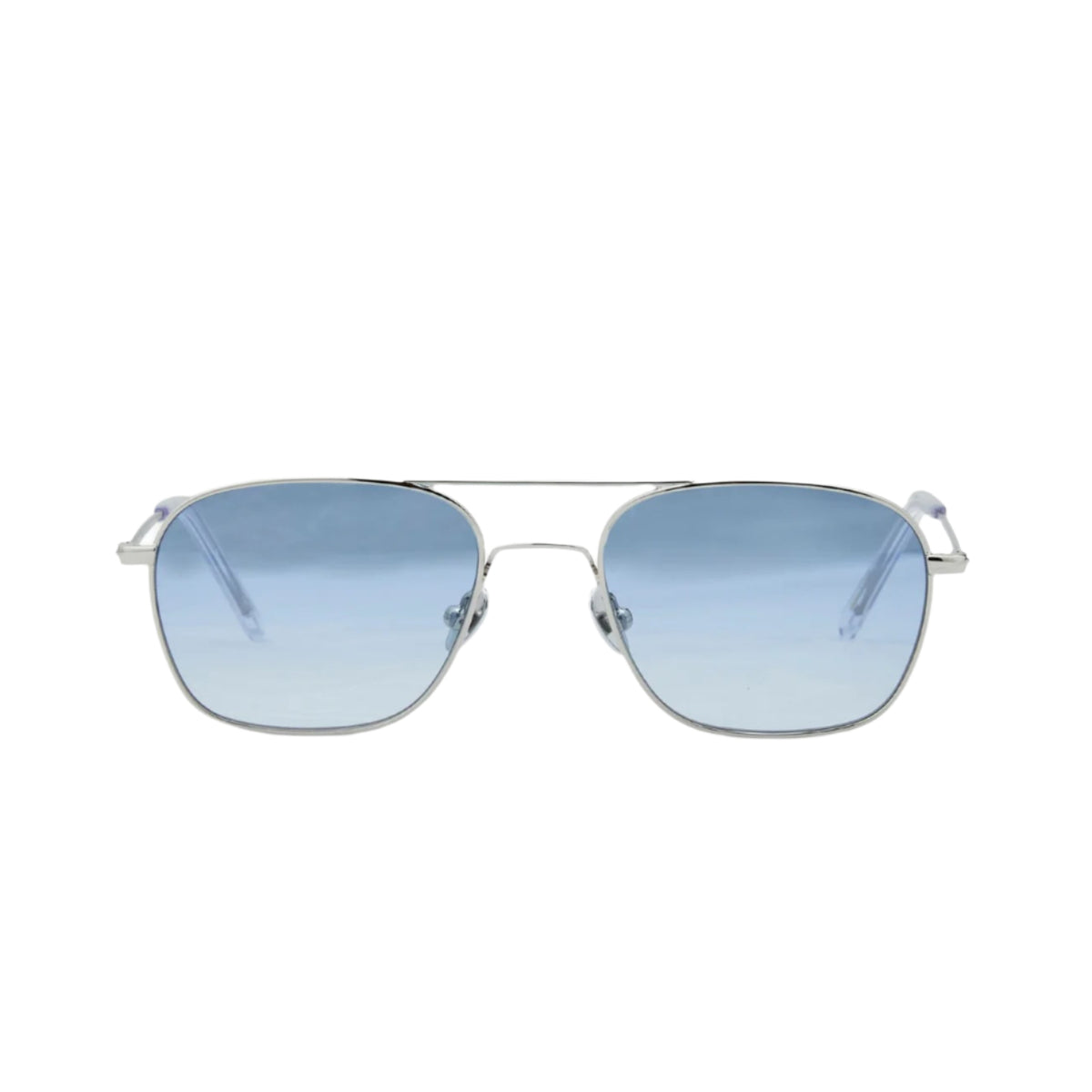 Dion, Silver, Blue Gradient Lens